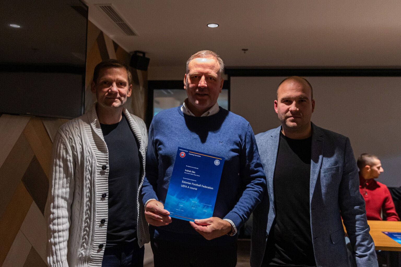Indrek Käo läbis edukalt UEFA A koolituse – FC Lootos